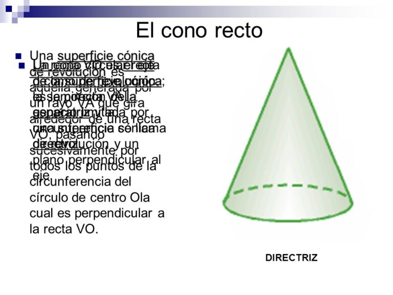 Calcula fácilmente el área de un cono con la fórmula secreta: geometría ...