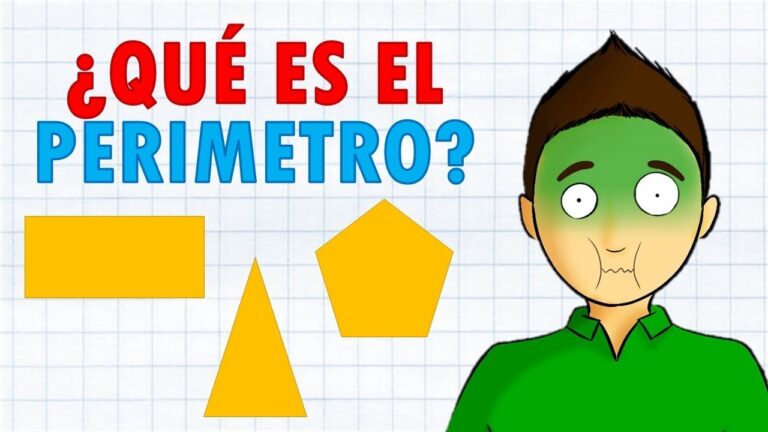 Cálculo del perímetro de figuras geométricas: fórmulas y ejemplos