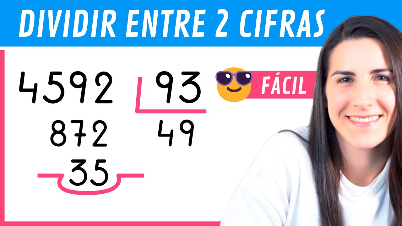 Cómo realizar una división de dos cifras de manera efectiva