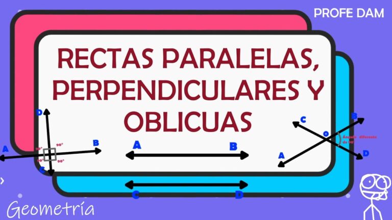 Comprendiendo las características de las rectas paralelas ...