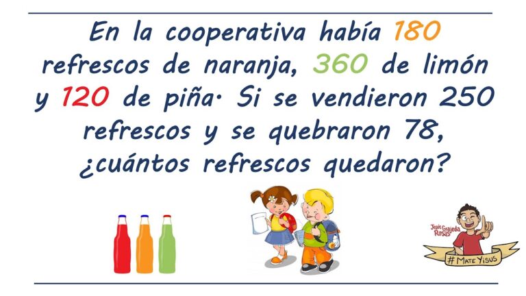 Desafiantes problemas matemáticos de suma y resta