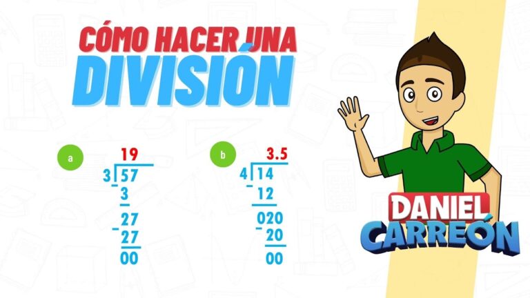 Guía detallada para realizar una división paso a paso