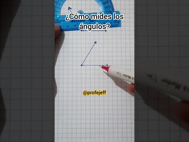 Medición de ángulos entre 0 y 90 grados