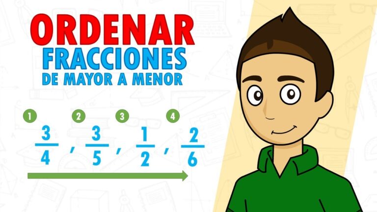 Ordena los números de mayor a menor