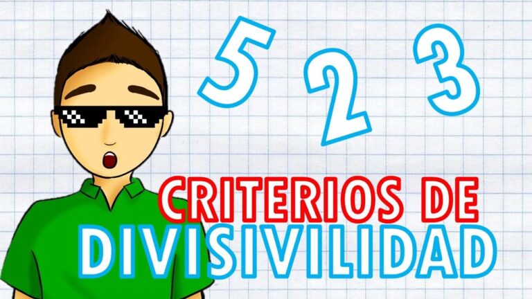 Criterios de divisibilidad del 2 al 11: identificar números divisibles