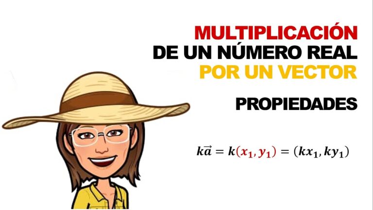 Multiplicación de un vector por un número real