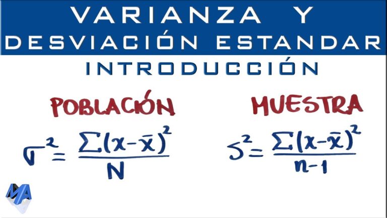 Varianza en probabilidad y estadística: concepto y aplicación