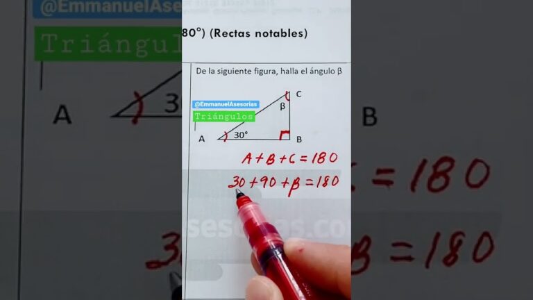 Medida del ángulo b en un triángulo con medidas a=40 b=25 y c=32