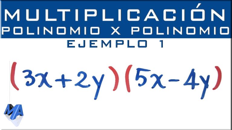 Proceso de multiplicación de polinomios: paso a paso