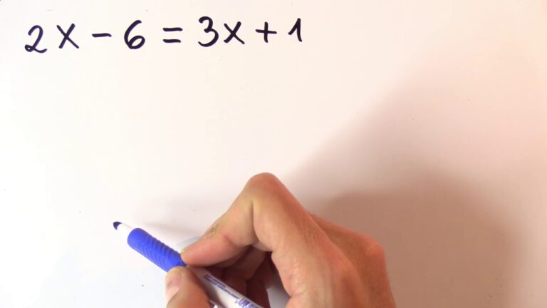 Cómo encontrar el valor de x en la ecuación 2 - 3x = 64