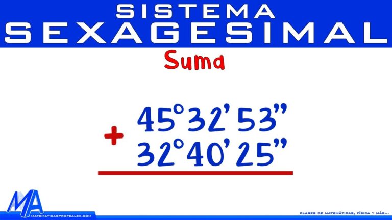 Sistema de medición de ángulos en grados minutos y segundos ...